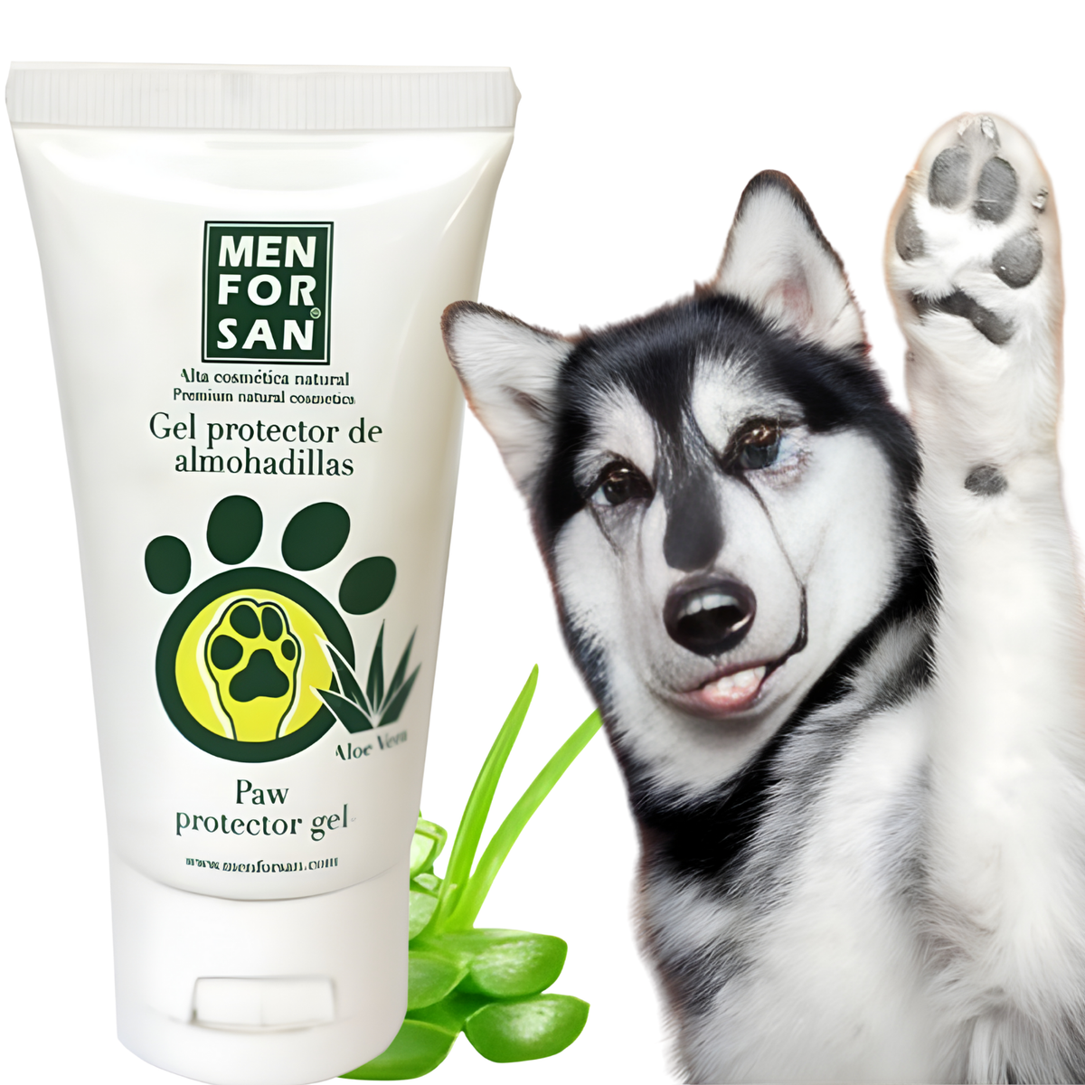 Gel Protecteur Coussinets pour Chiens | Aloe Vera 50 ml — Ortoprime.fr