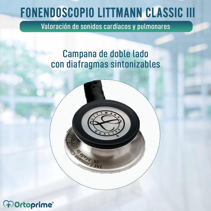 Stéthoscope Littmann Classique III — Ortoprime.fr