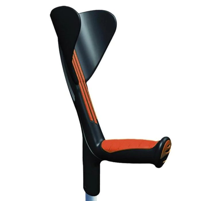 Béquilles Orthopédiques Ergonomiques Rouges | Lot de 2 — Ortoprime.fr