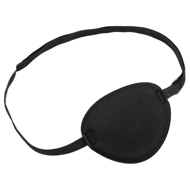Patch Oculaire Bilatéral Noir | Bande ajustable — Ortoprime.fr